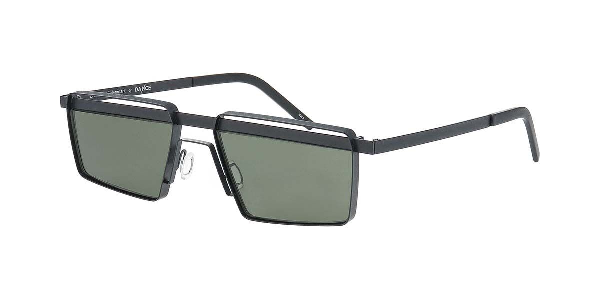 Prodesign Censur 2 6031 Fyrkantigt Gunmetal solglasögon ...
