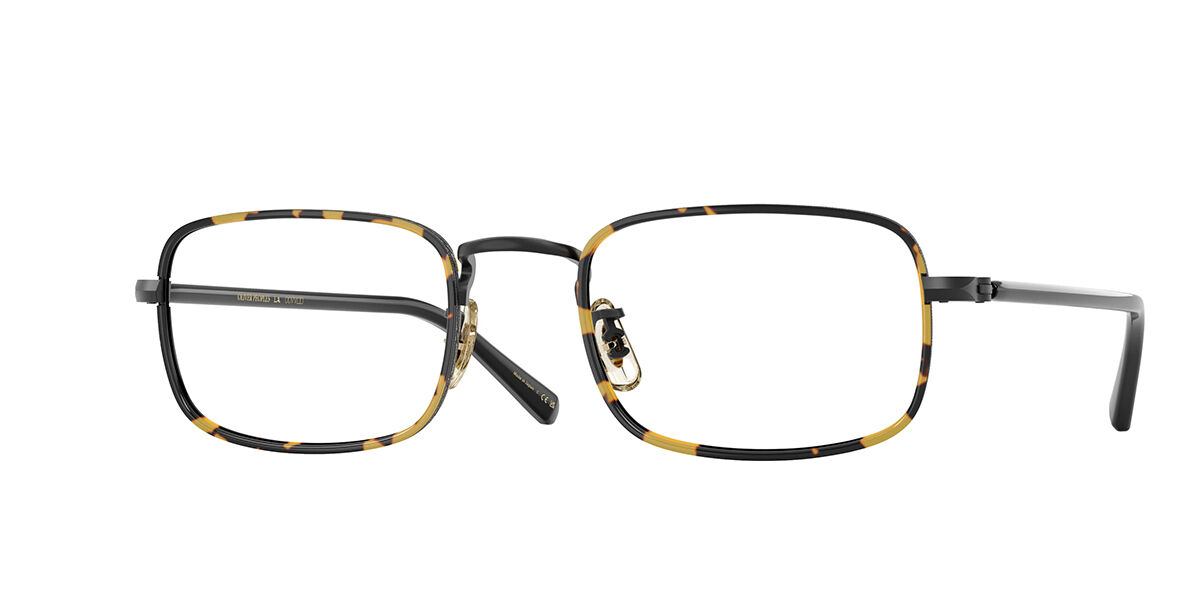 Oliver Peoples OV1366T Brymer 5062 Rektangel Matte Black/Tokyo Tortoise ...