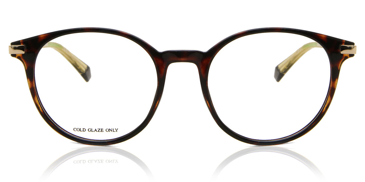 Polaroid PLD D461/G Asian Fit 086 Runt Tortoise glasögon ...